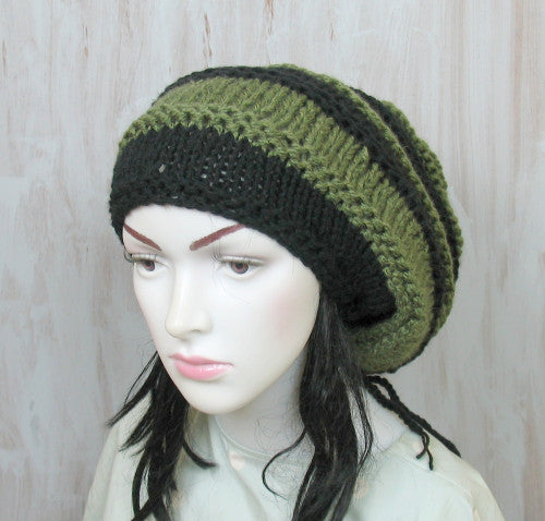 Dreads Long Tube Hat Knitted Unisex Dread Beanie – woolsyhats
